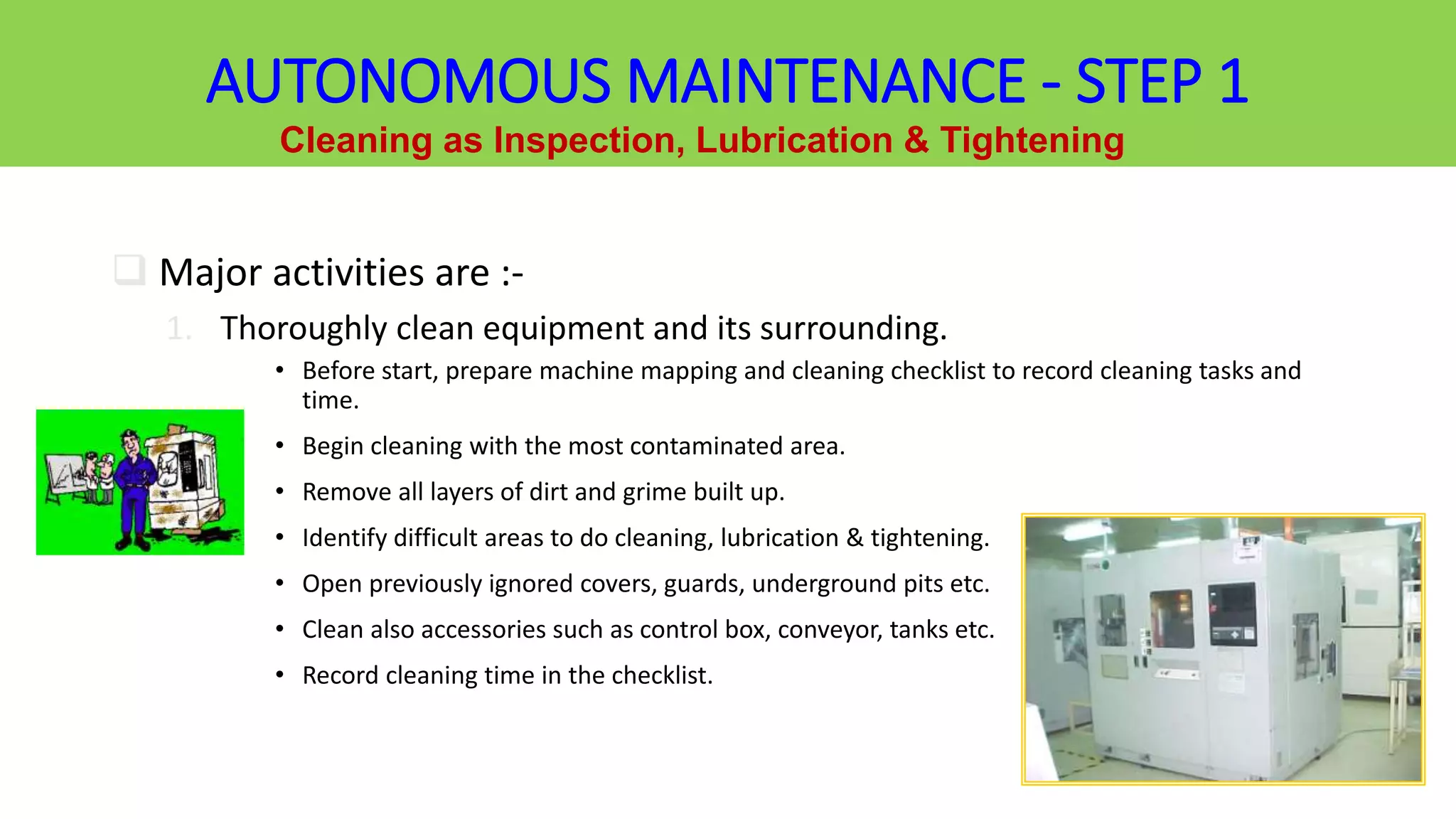 AUTONOMOUS MAINTENANCE | PPTX