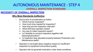 AUTONOMOUS MAINTENANCE | PPTX