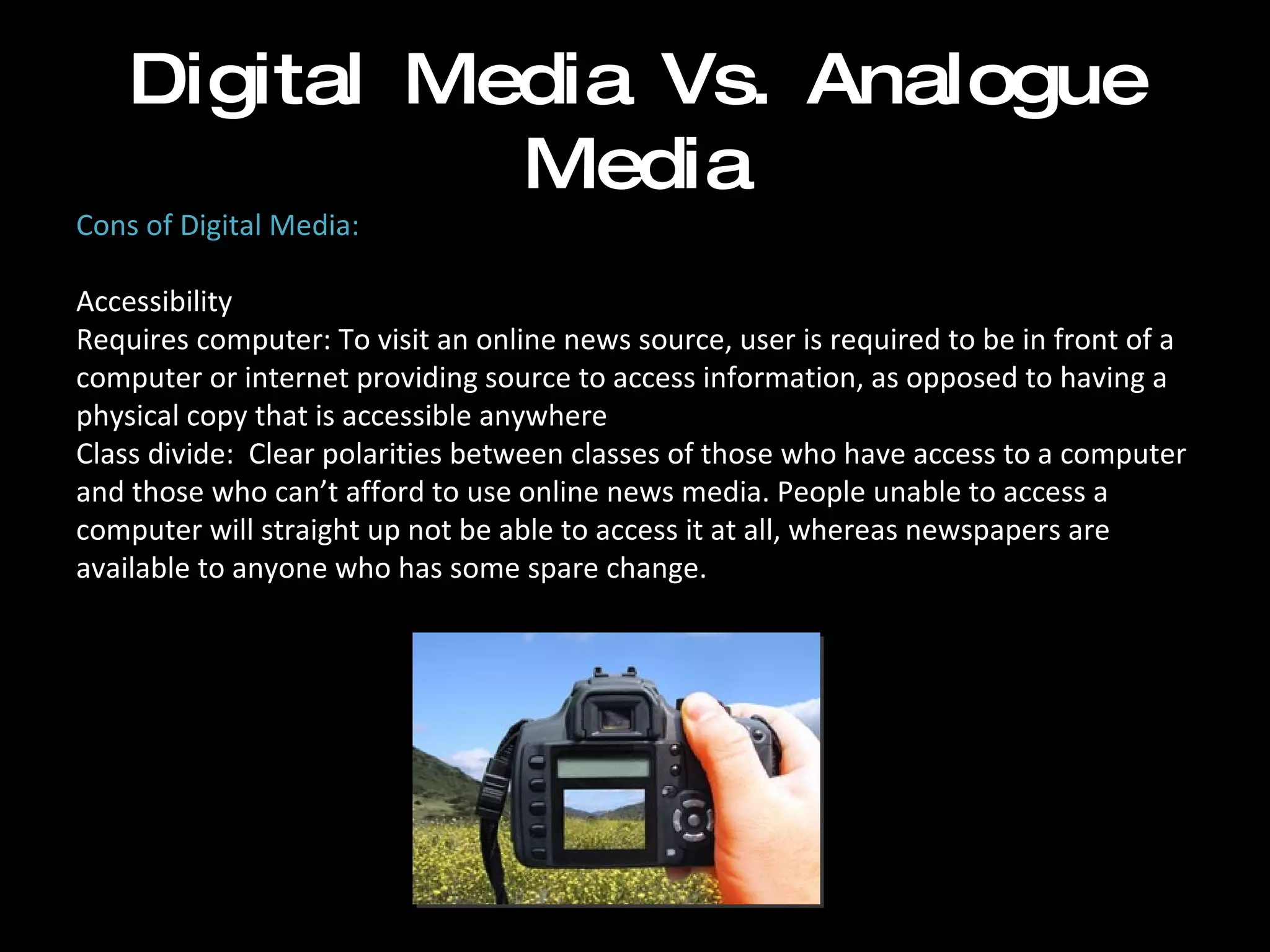What is digital media | PPT