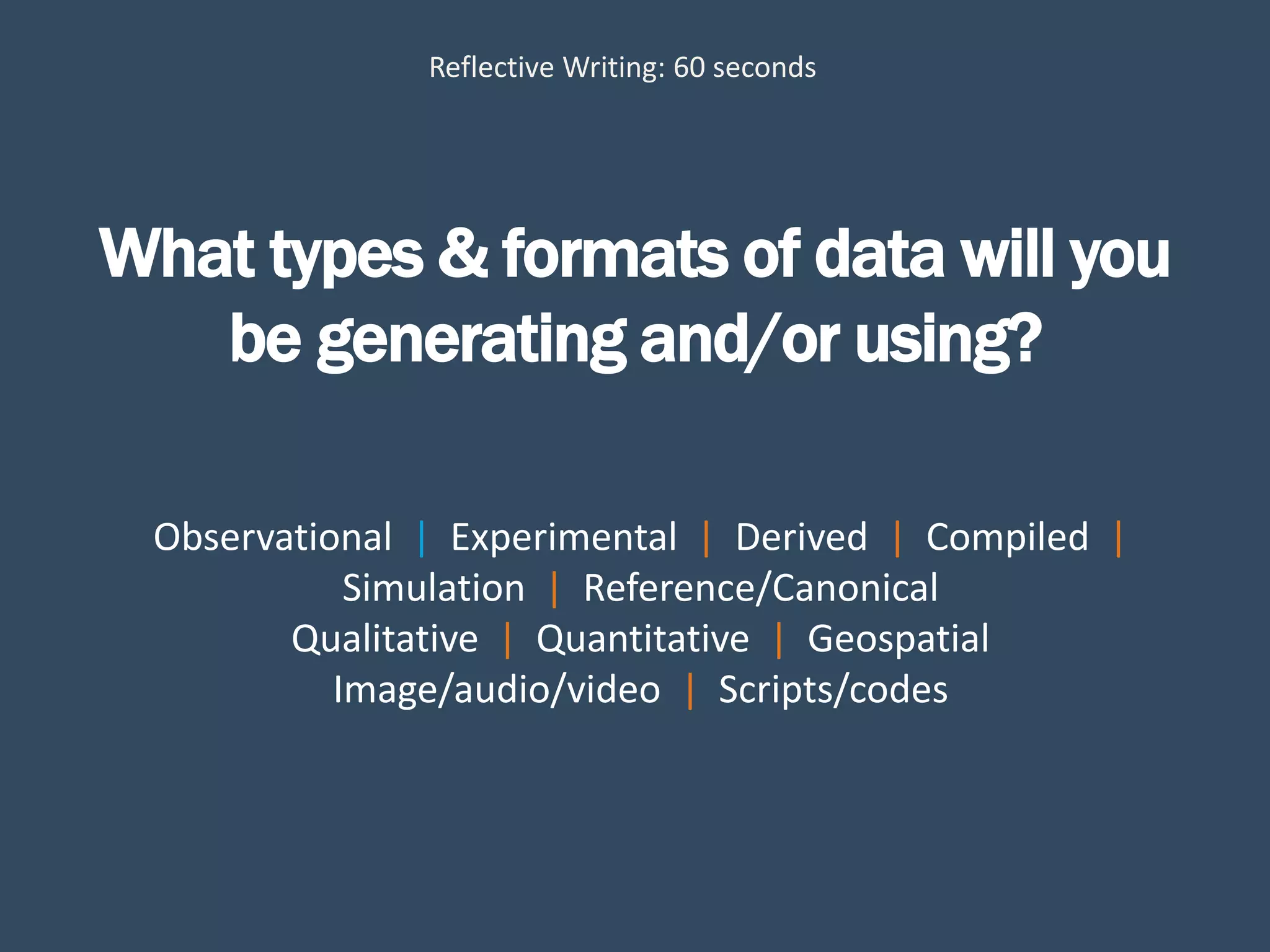 Introduction to Data Management | PPTX