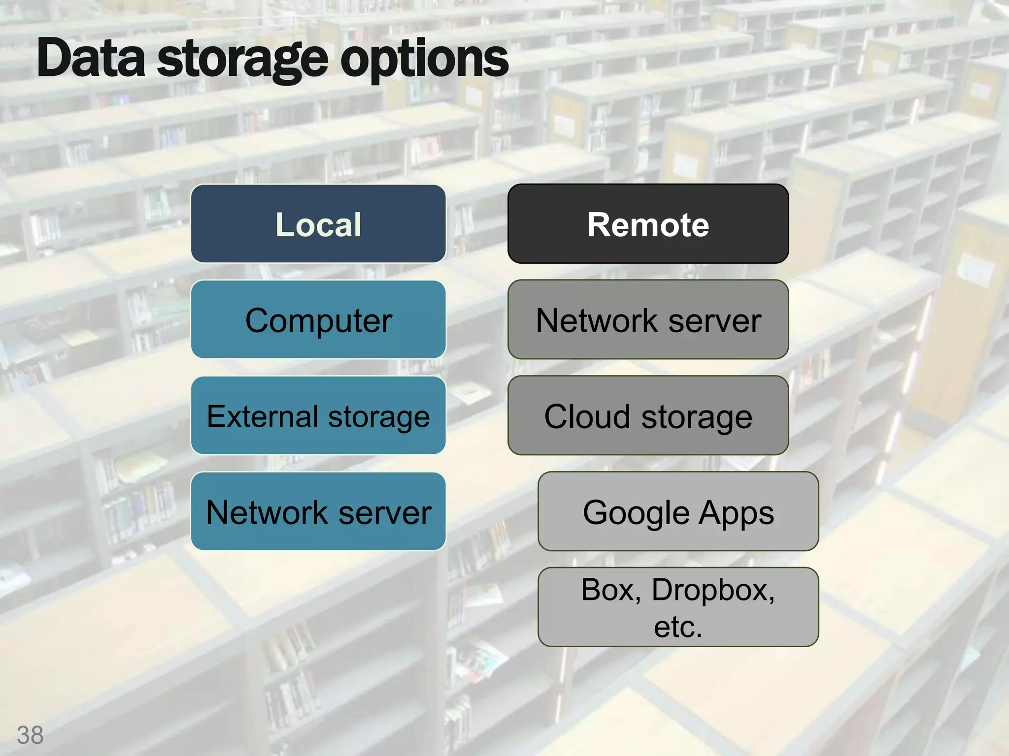 Introduction to Data Management | PPTX | Data Storage and Warehousing ...