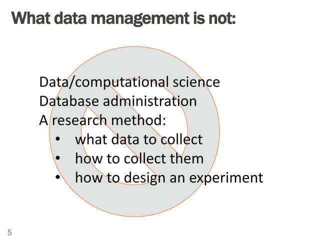 Introduction to Data Management | PPTX | Data Storage and Warehousing ...
