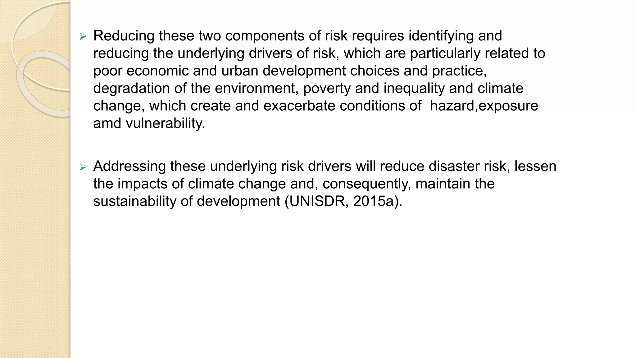 global disaster trends- emerging risks of disaster- climate change | PPTX