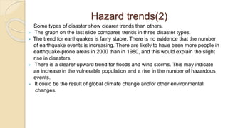 global disaster trends- emerging risks of disaster- climate change | PPTX