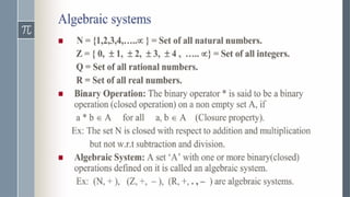 POWERPOINT PRESENTATIION ON INTRODUCTION TO MONOIDS | PPT