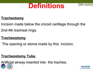 Tracheostomy Care | PPT