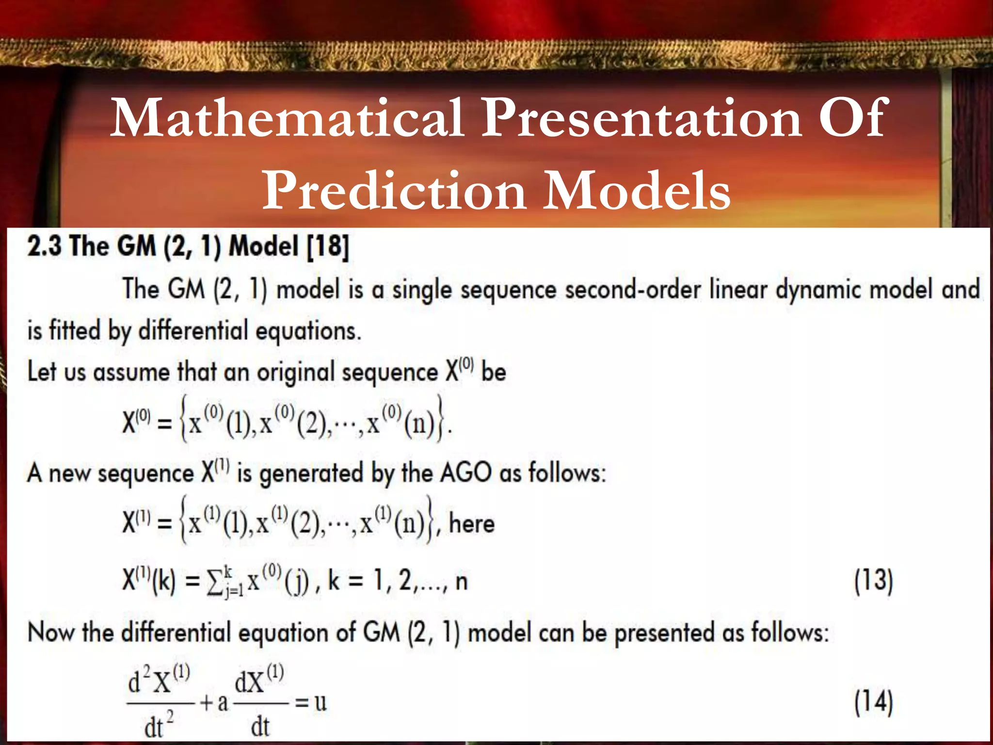 GREY SYSTEM THEORY with example | Data mining | PPTX