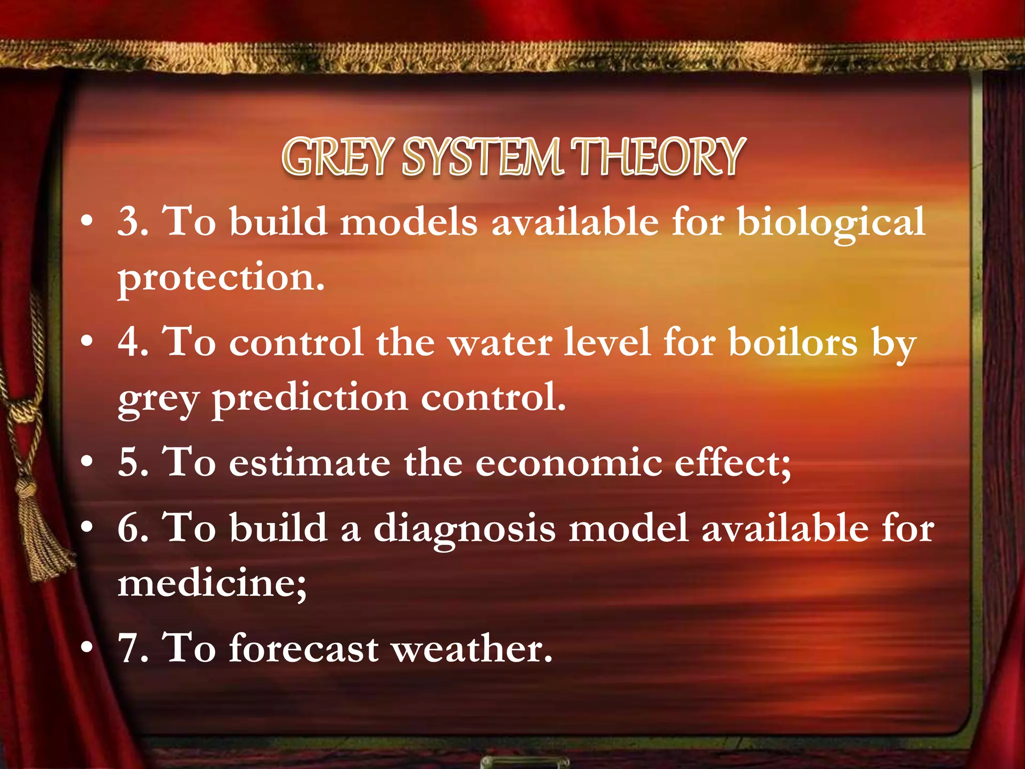 GREY SYSTEM THEORY with example | Data mining | PPTX