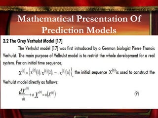 GREY SYSTEM THEORY with example | Data mining | PPTX
