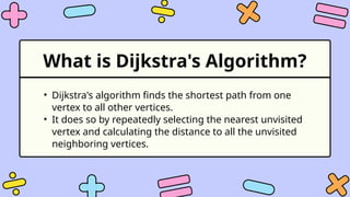 Discrete Mathematics ( Dijkstra Algorithm & Prims Algorithm) | PPTX