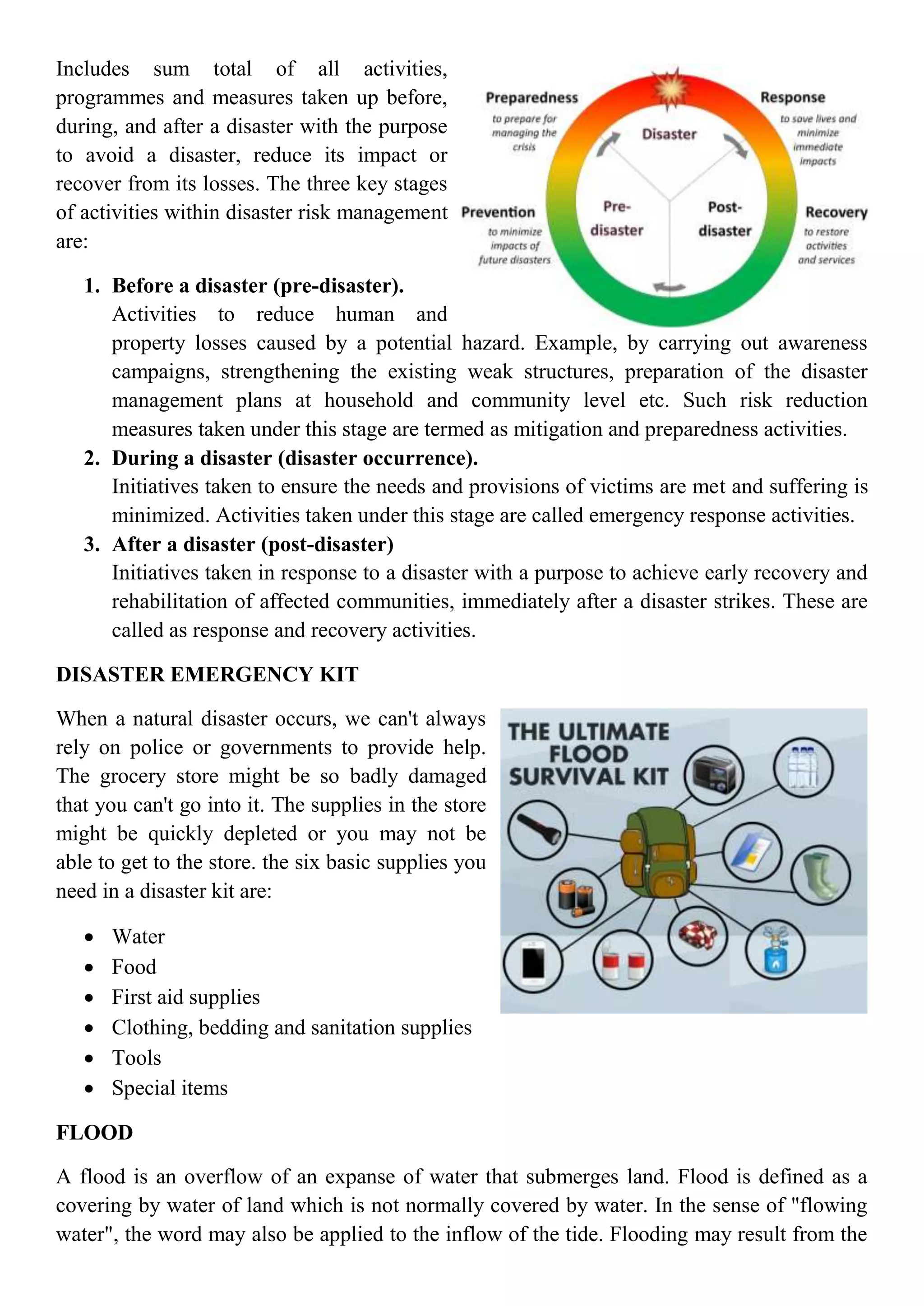 Disaster Management | PDF