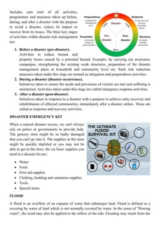 Disaster Management | PDF