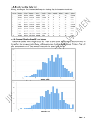 Student Performance Data Mining Project Report | PDF
