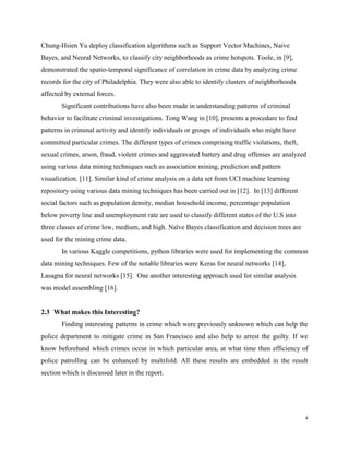 San Francisco Crime Prediction Report | PDF