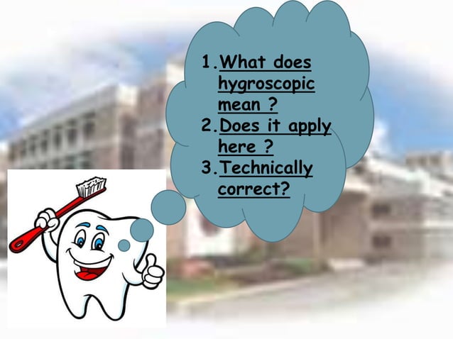 Setting expansion of Gypsum | PPTX