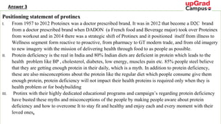 PROTINEX CASE STUDY | PDF