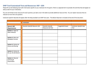 Dmp tool presentation | PPT