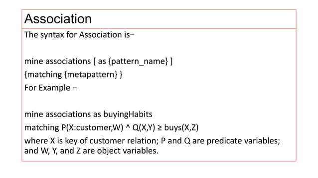 DMQL(Data Mining Query Language).pptx