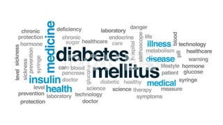 Diabetes mellitus ( DM) Presentation ppt | PPT