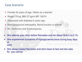 DM, RAMADAN. fasting, Insulin Management | PPTX