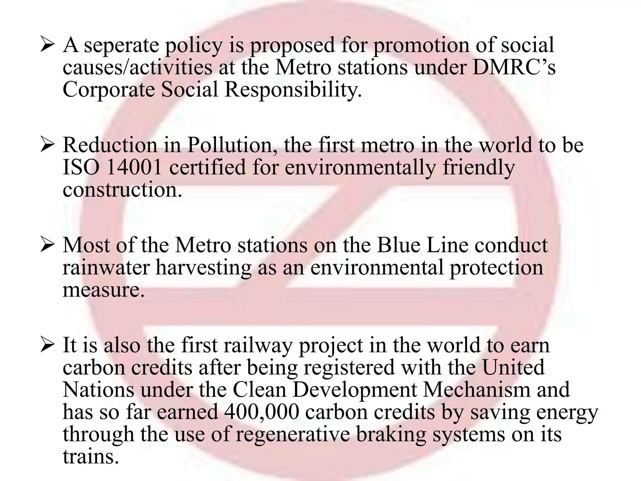 Stakeholder analysis of Delhi Metro | PPTX