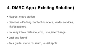 Delhi Metro App Makeover : Smartphone Ticketing Concept | PPSX