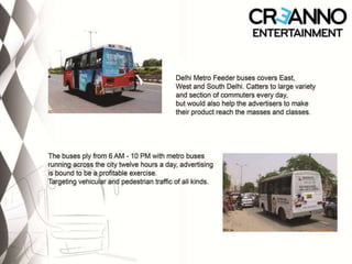 DMRC Feeder Bus Branding - Delhi Metro Bus Branding | PPT