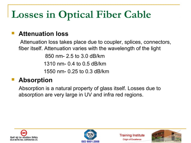 Dmrc Fiber Optics Transmission System | PPT | Computer Networking ...