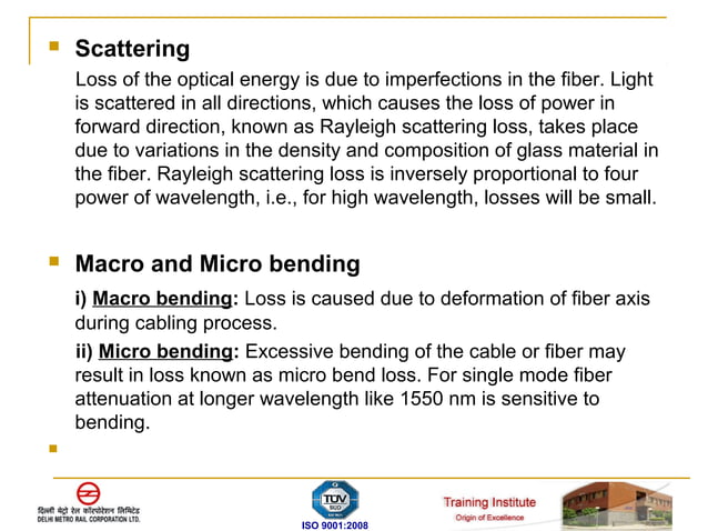 Dmrc Fiber Optics Transmission System | PPT | Computer Networking ...