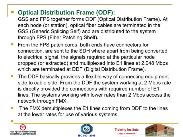 Dmrc Fiber Optics Transmission System | PPT | Computer Networking ...