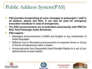 Dmrc PIDS/PAS Training | PPT