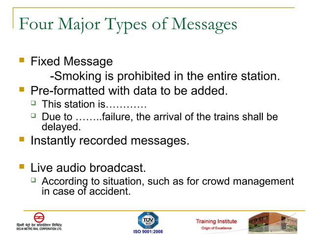 Dmrc PIDS/PAS Training | PPT