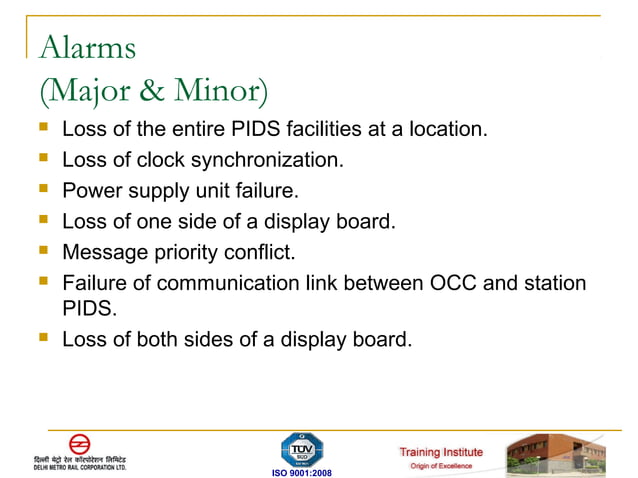 Dmrc PIDS/PAS Training | PPT