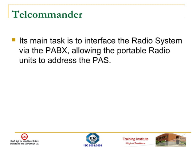 Dmrc PIDS/PAS Training | PPT