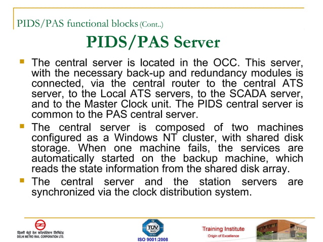 Dmrc PIDS/PAS Training | PPT