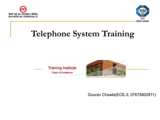 DMRC Telecom EPABX System | PPT