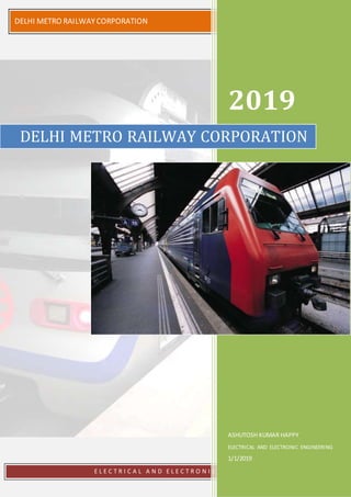 Dmrc training report | DOCX