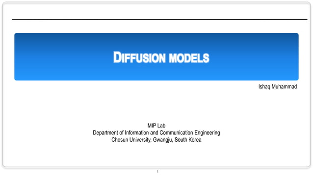 Beginner's Guide to Diffusion Models..pptx