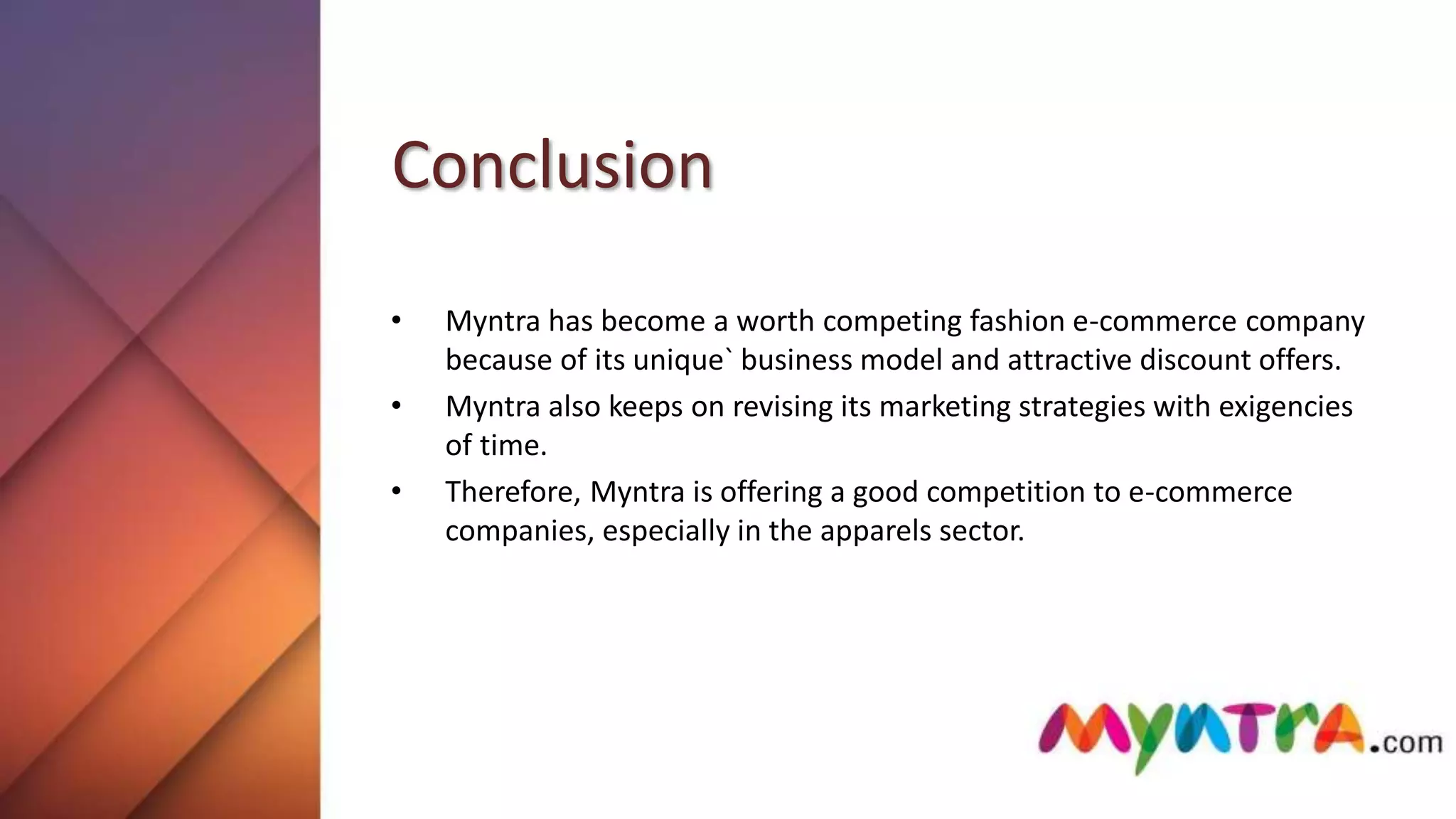 DMS myntra.com- Ananya Sharma | PPTX