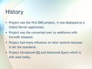 Dms Project | PPT | Technology & Computing