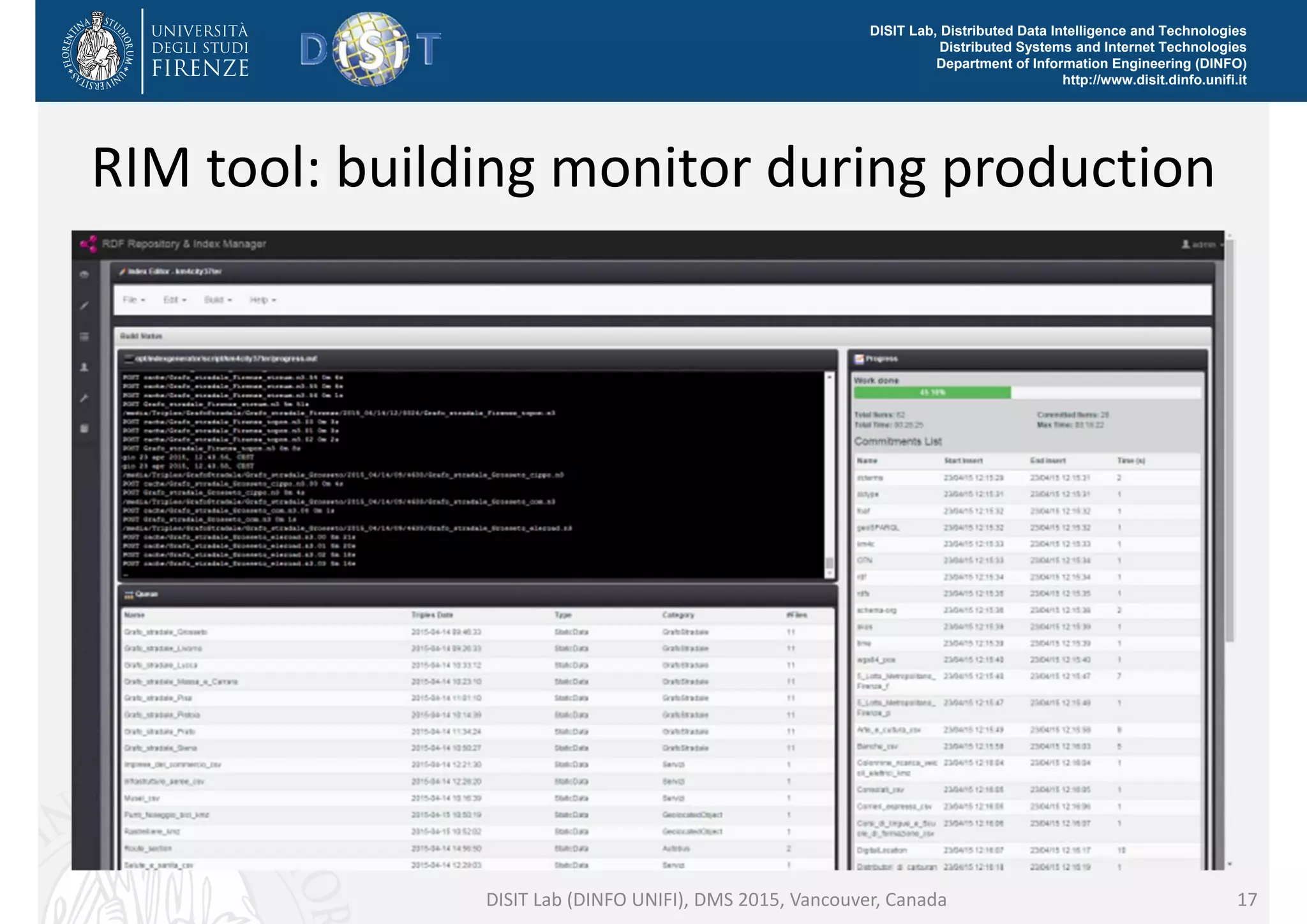 Graph Databases Lifecycle Methodology and Tool to Support Index/Store Versioning | PPT