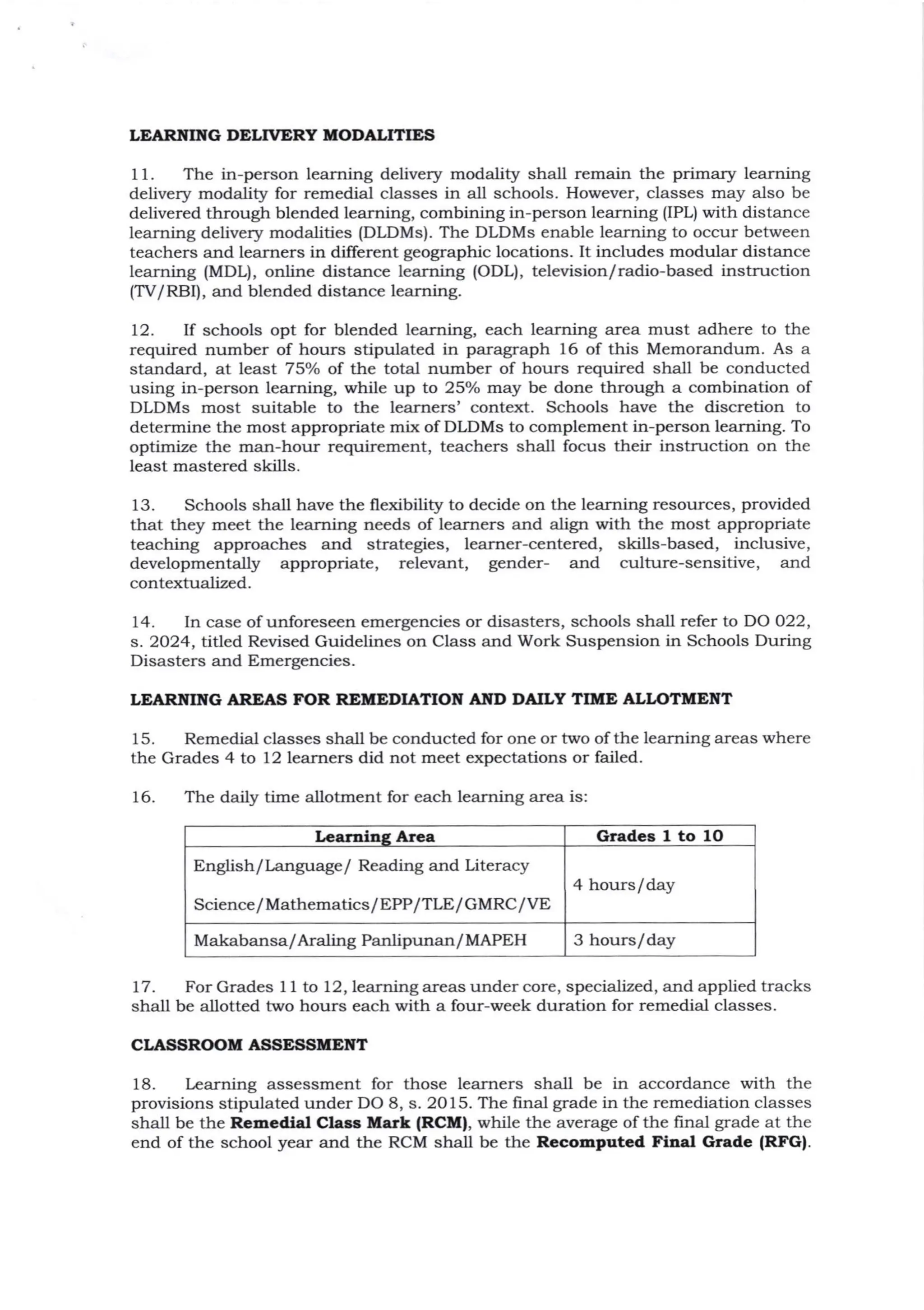 DM_s2025_035: Summer Academic Remedial Program | PDF