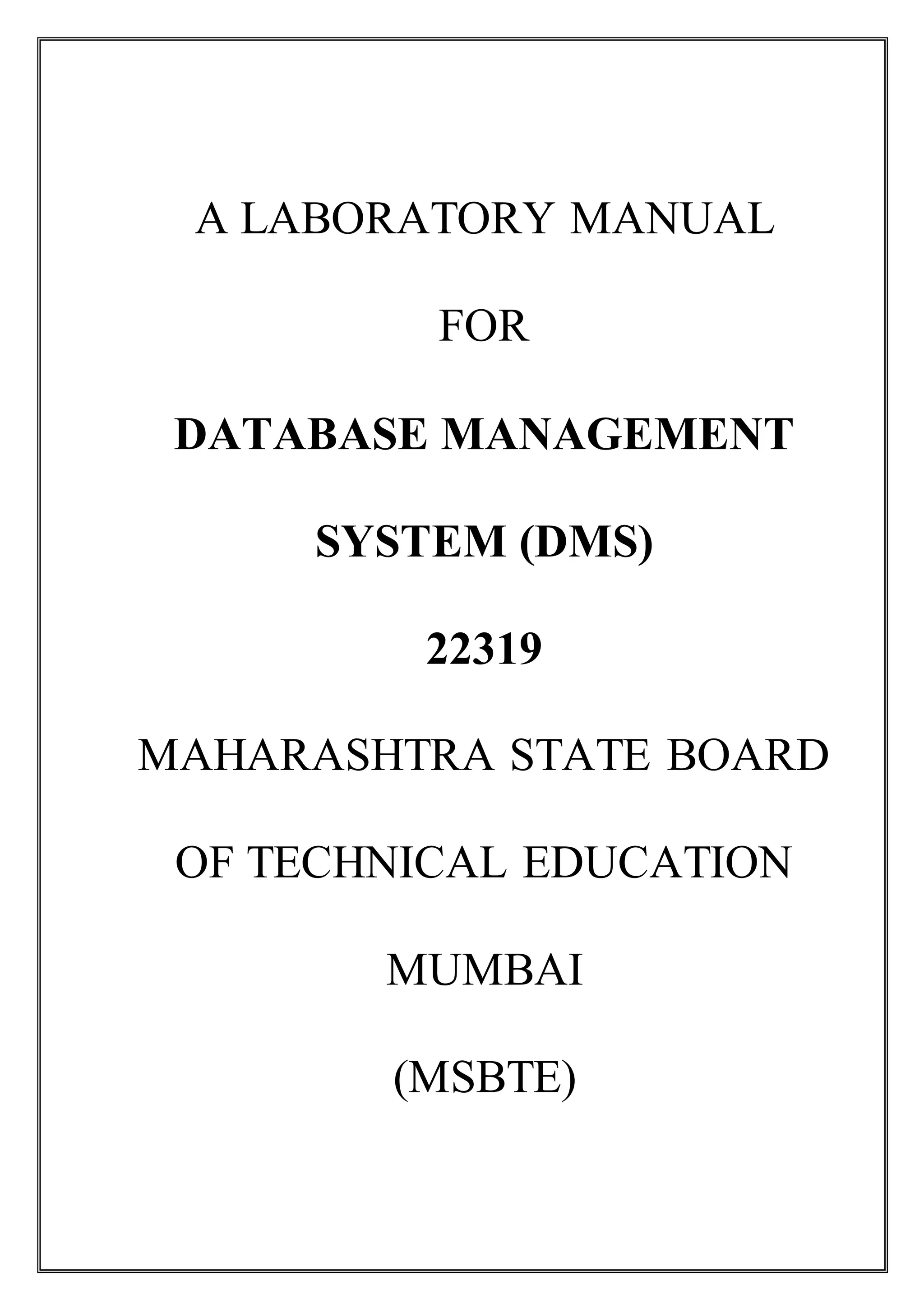 Dms 22319 practical | DOCX