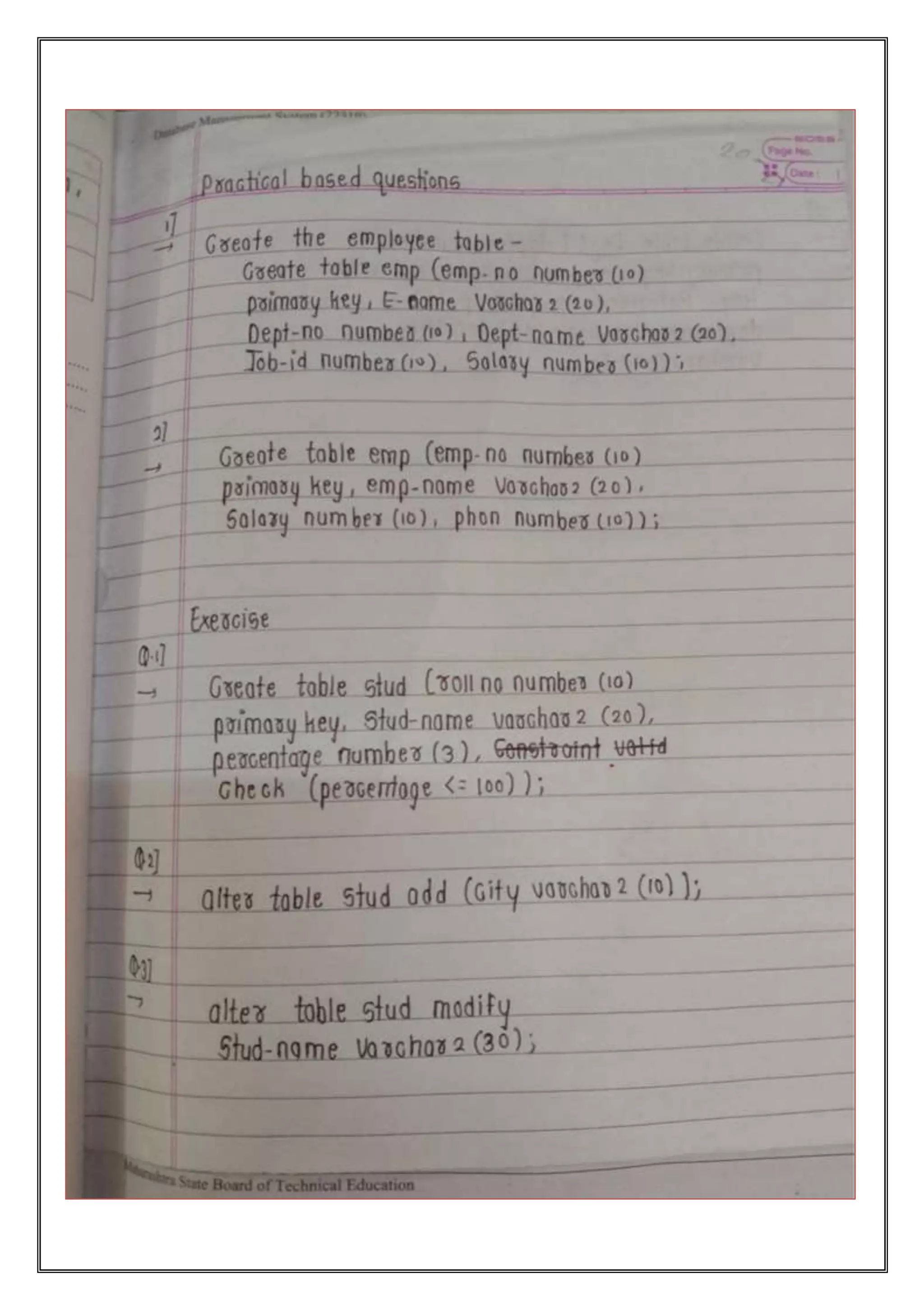 Dms 22319 practical | DOCX