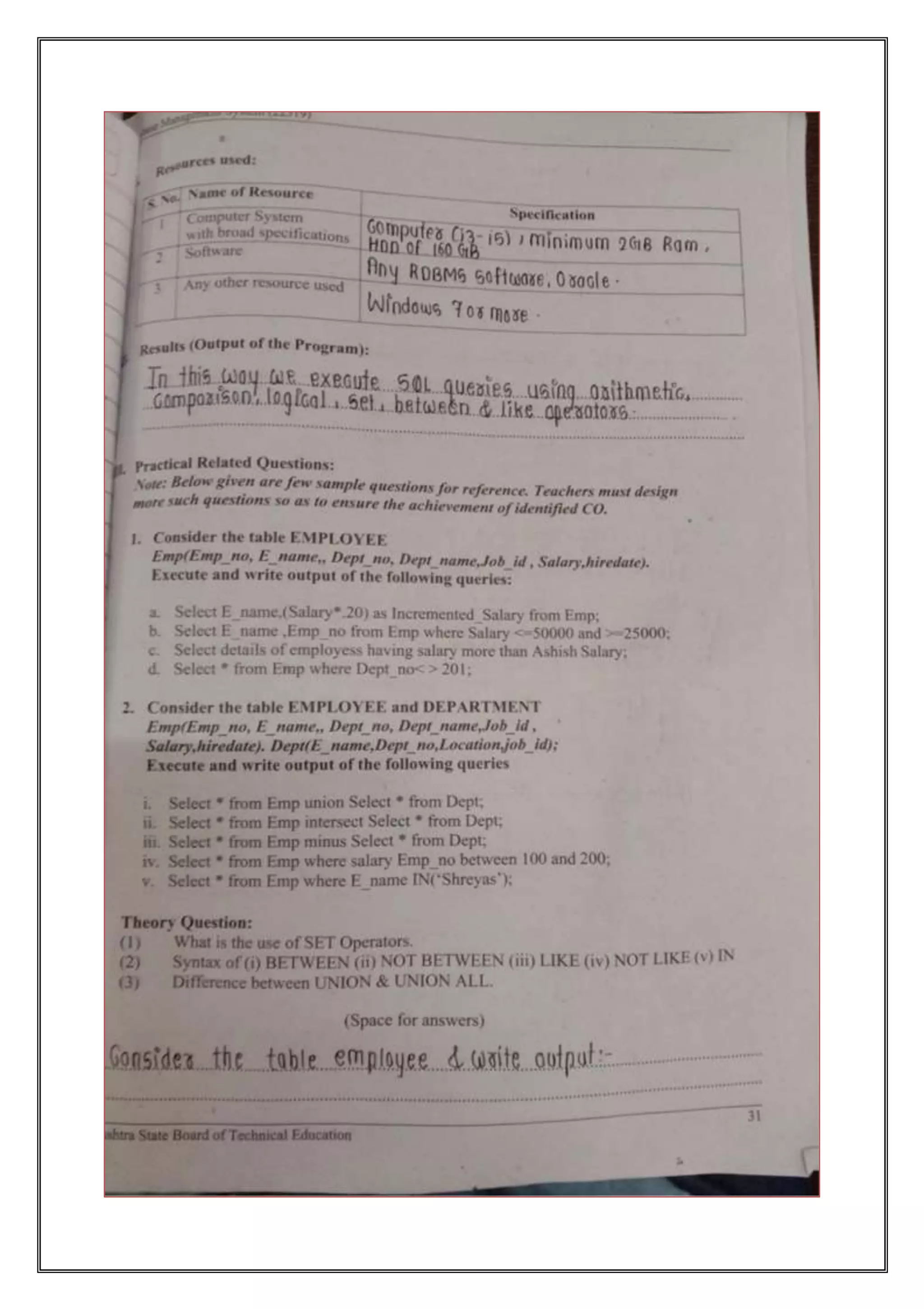 Dms 22319 practical | DOCX