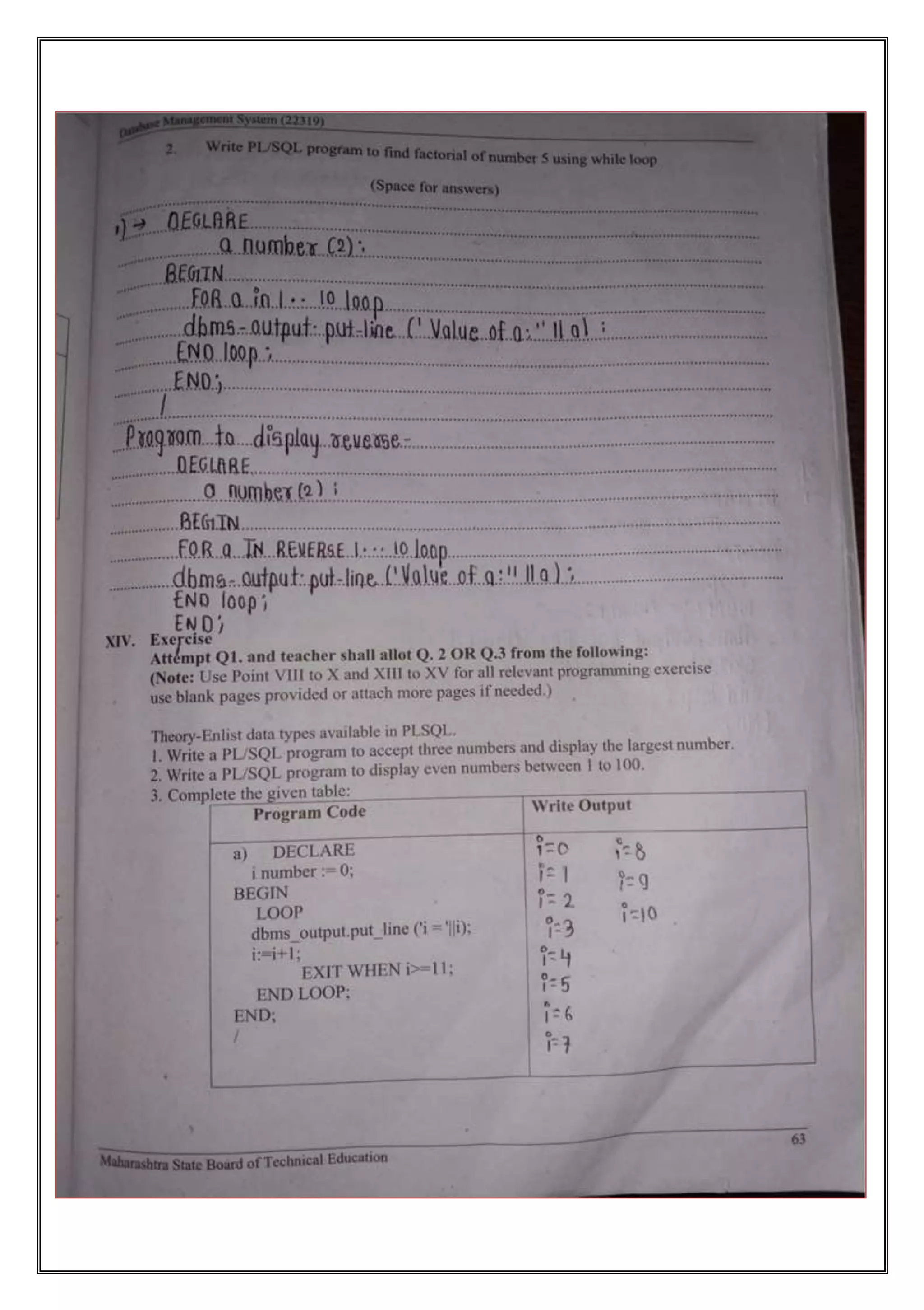 Dms 22319 practical | DOCX