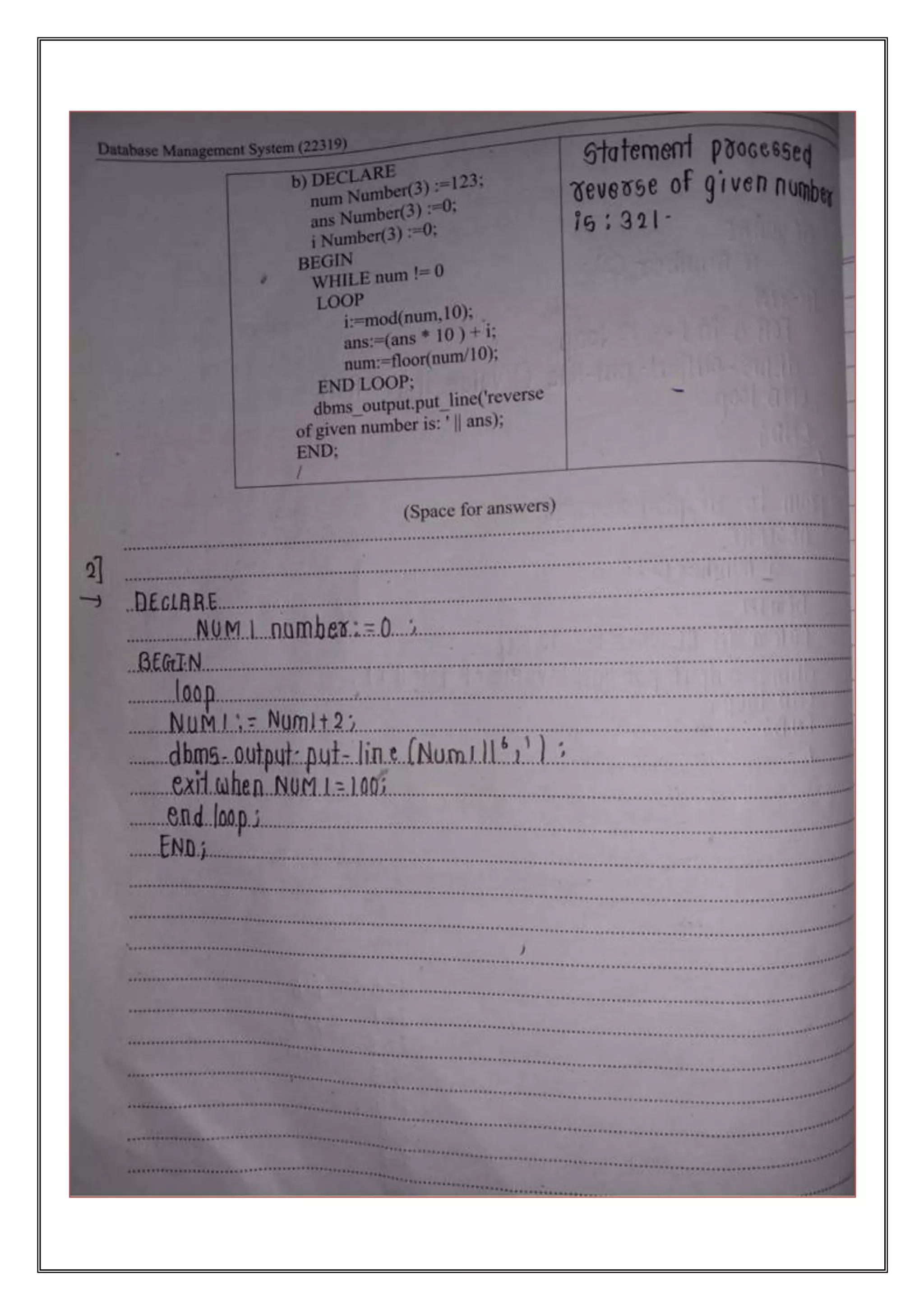 Dms 22319 practical | DOCX