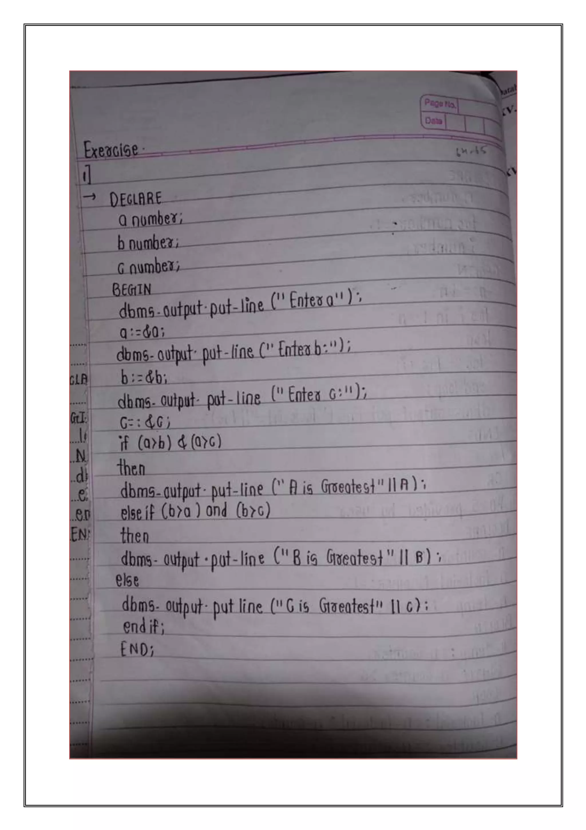 Dms 22319 practical | DOCX