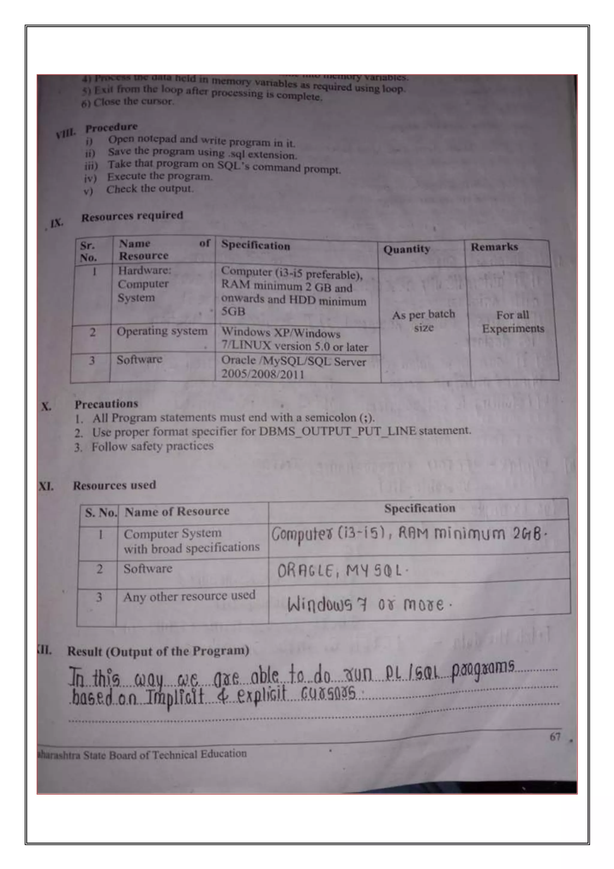 Dms 22319 practical | DOCX