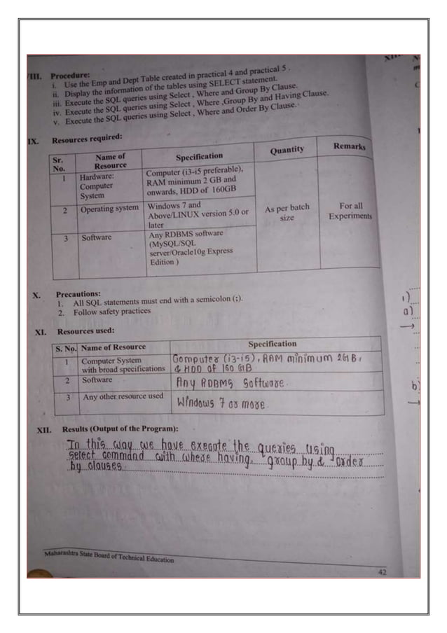 Dms 22319 practical | DOCX
